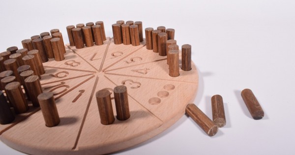 Wooden Number Rods - Wooden Toy